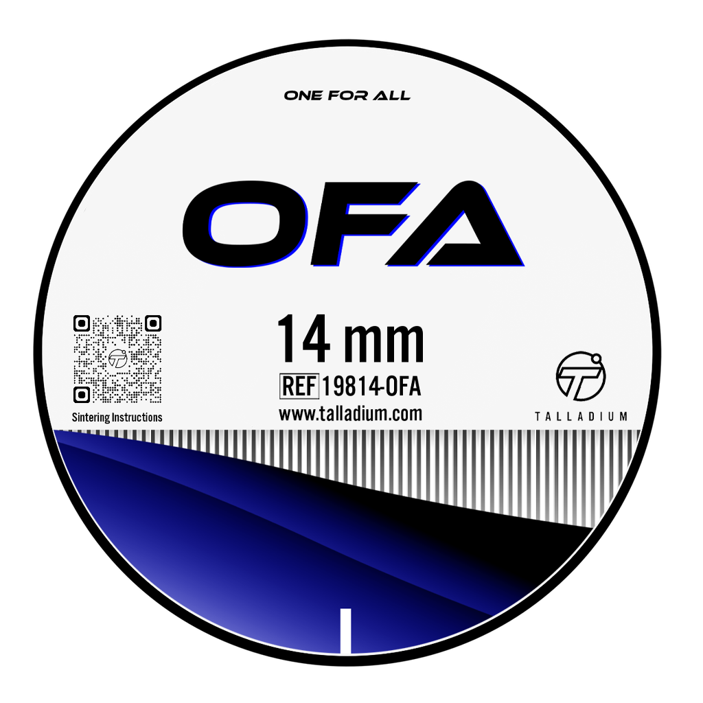 One for All 98mm | Dental Lab Supplies at Talladium, Inc.